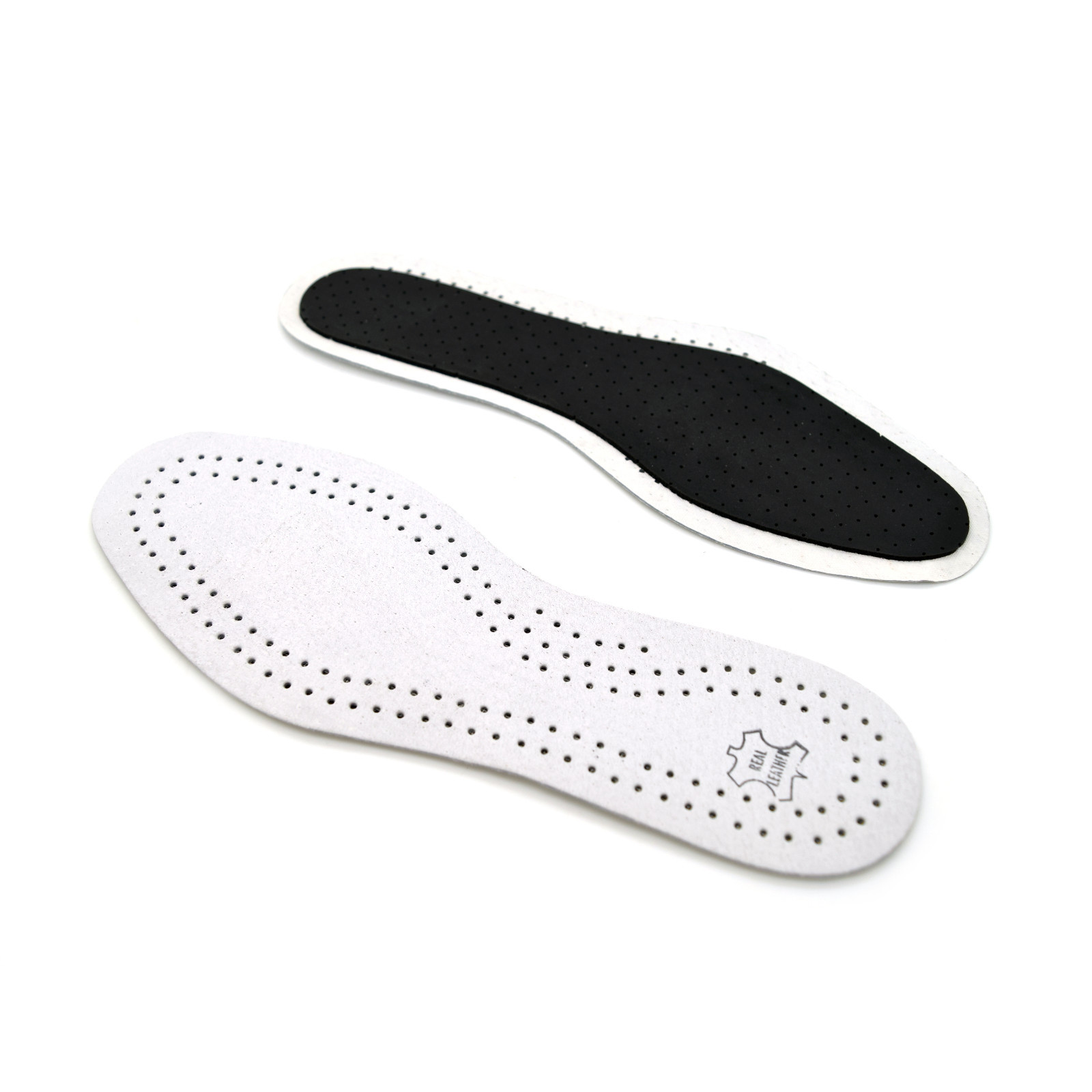 Leather Shoe Insoles Active Carbon Real Inner Sole Boots All Size ...