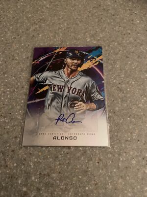 2020 topps fire baseball Pete Alonso Autograph/50. | eBay