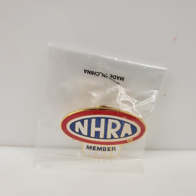 Vintage 1998 NHRA Member Pin USA | eBay