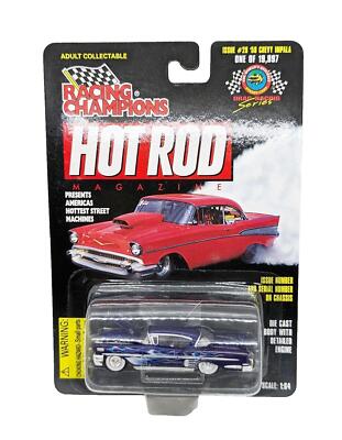 Racing Champions 1997 Hot Rod Magazine 1958 Chevy Impala Street Machine ...