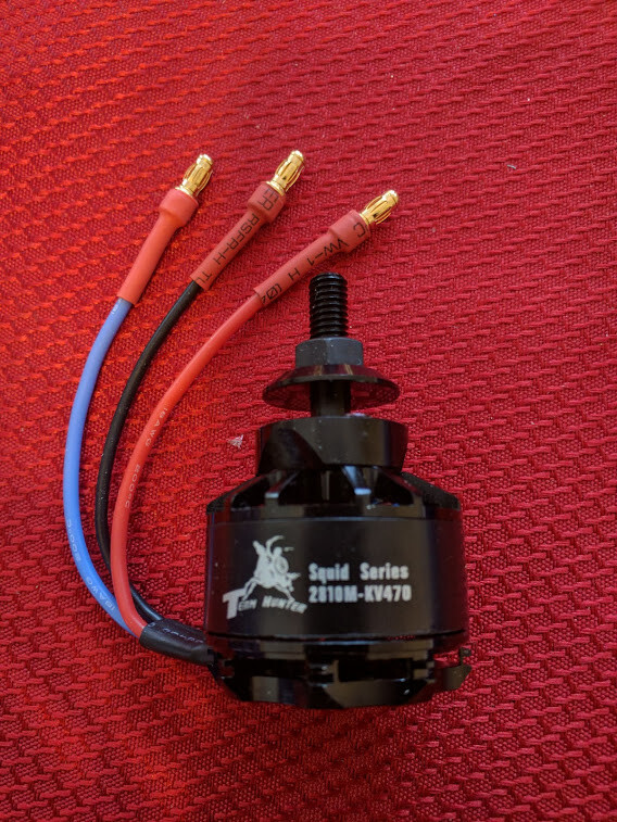 Squid 2810M 470KV Black Multi-rotor Brushless Motor For Hexa ...