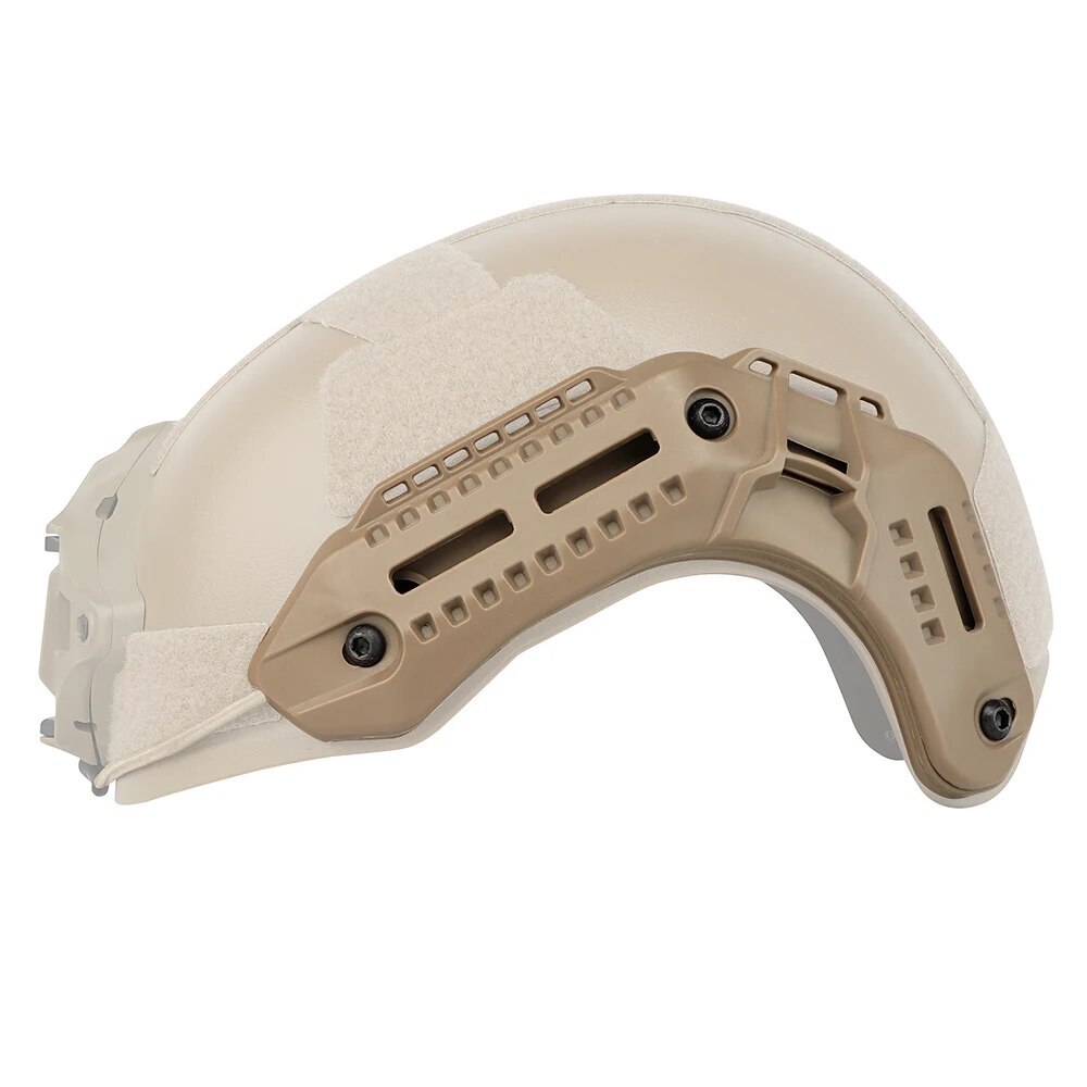 Tactical MK Helmet Mounting Skeleton Rail Lightweight Hunting Paintball ...