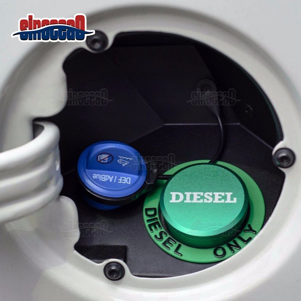 Billet Magnetic Diesel Fuel Filler Gas Tank Cap For Dodge RAM 1500 2500 ...