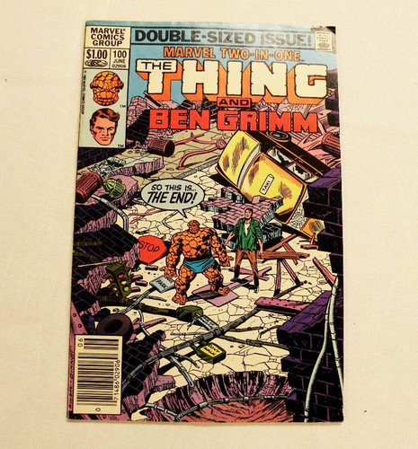 Comic Book: Marvel Comics - The Thing and Ben Grimm No. 100 1983 | eBay