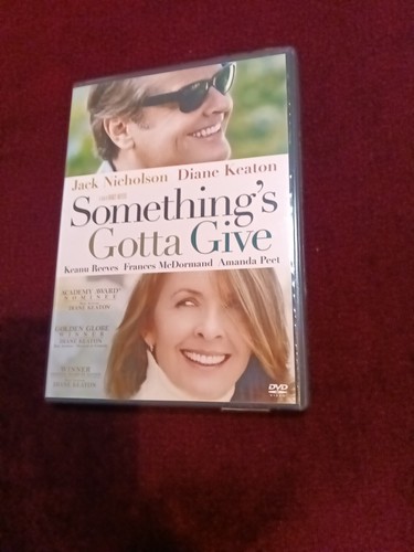 Somethings Gotta Give (DVD 2004) Jack Nicholson, Diane Keaton Free ...