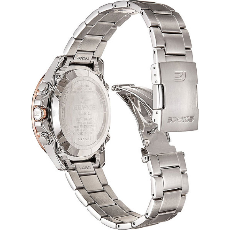 Casio Edifice Chronograph Twin Sensor Stainless Steel Men's Watch ERA ...