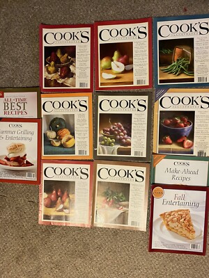 Cook’s Illustrated Magazine Lot 12 Magazines | eBay