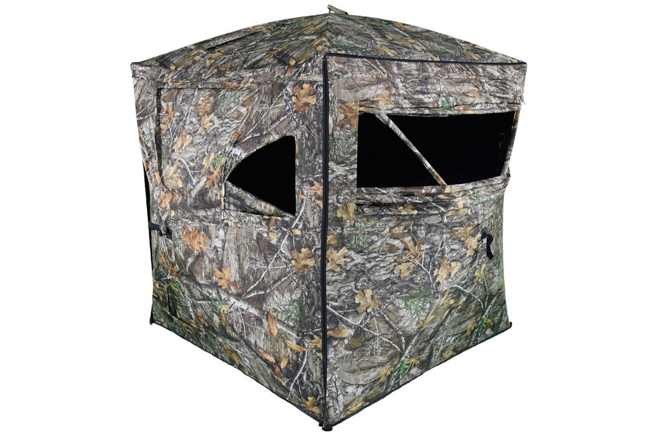Real Tree Camo Deer and Turkey Blind Portable Pop-up Hunting Blind (5 ...