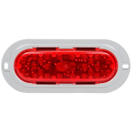 60052R Truck-Lite Model 60 Gray Flange LED Oval 3 Pin Red Stop Turn ...