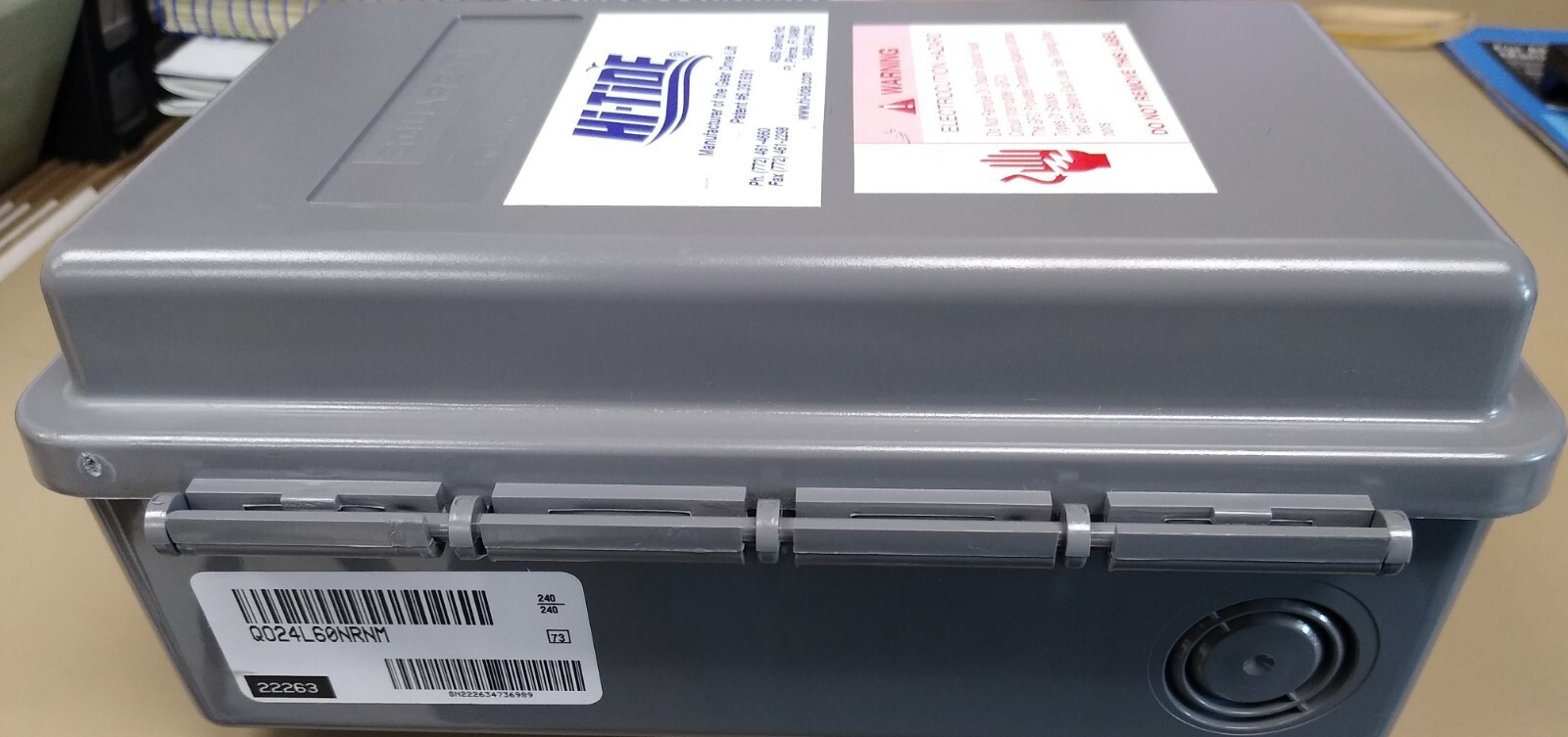 SquareD Q024L60NRNM Plastic Load Center Box with 50A Mini Circuit ...