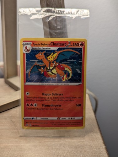 SEALED Special Delivery Charizard SWSH075 Pokemon Center Promo Card A ...