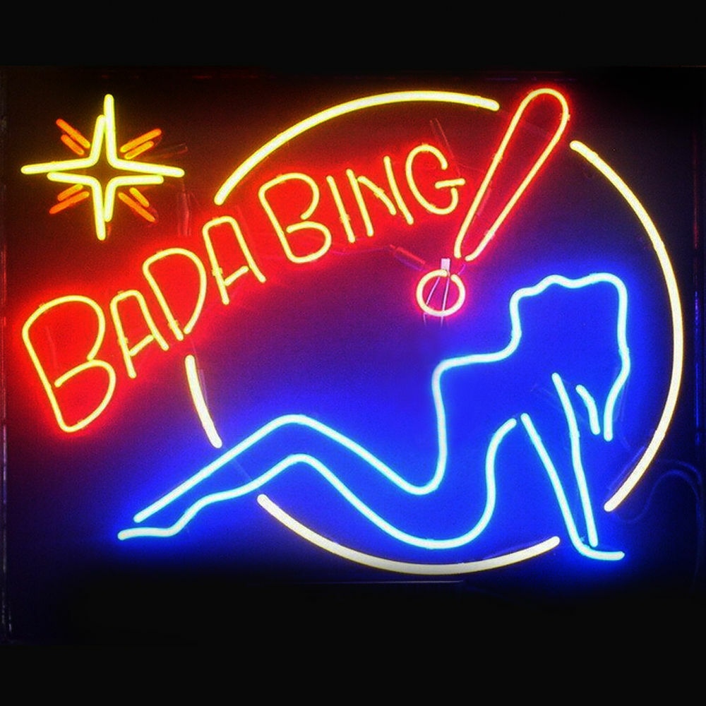 Bada Bing Girl 17"x14" Neon Light Sign Beer Display | eBay
