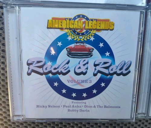 4 CDs AMERICAN LEGENDS CLASSIC 1950's ROCK & ROLL VOLS 1 2 3 4 CD ...