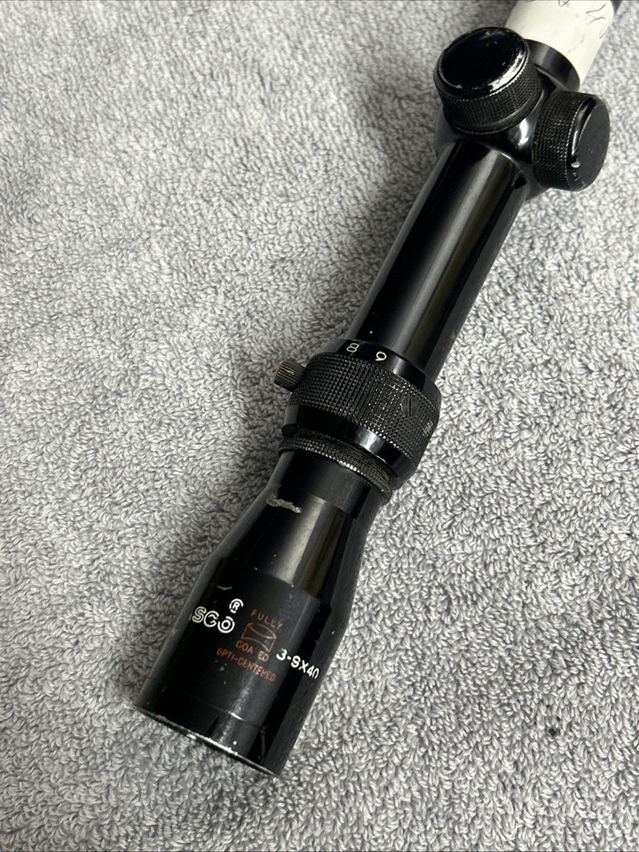 Vintage Tasco 627A Scope 3-9x40 Fully Coated Opti-Centered Made in ...