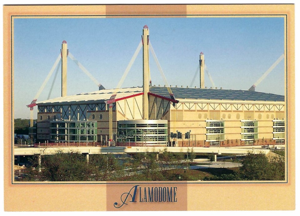 Alamodome San Antonio Texas Postcard - UTSA Roadrunners Football Alamo ...