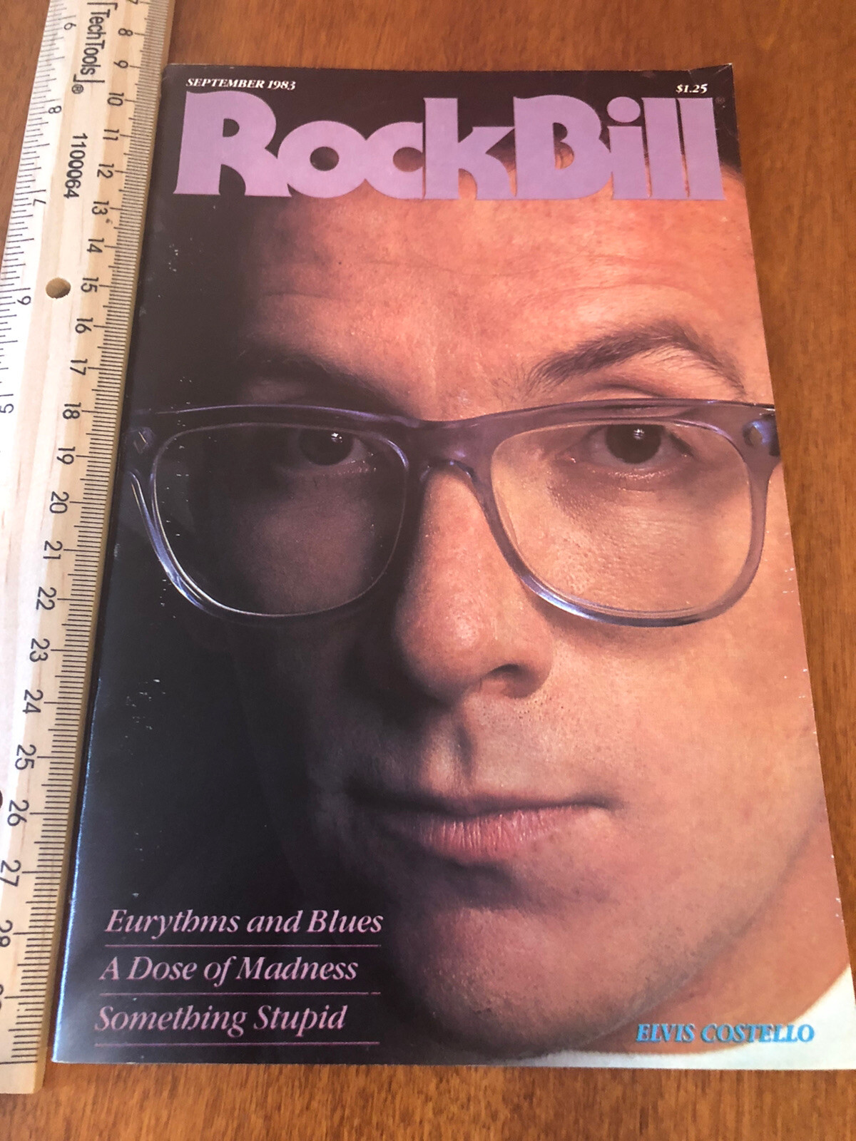 RockBill September 1983 - Elvis Costello, Eurythmics, Madness | eBay