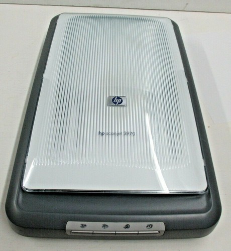 Preowned HP Scanjet 3970 Digital Flatbed Scanner w/ Power & USB Cords ...