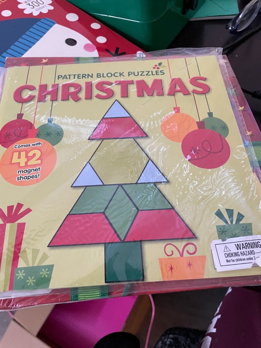 Christmas Pattern Block Shapes PATTERN BLOCK CHRISTMAS FINE MOTOR MATS