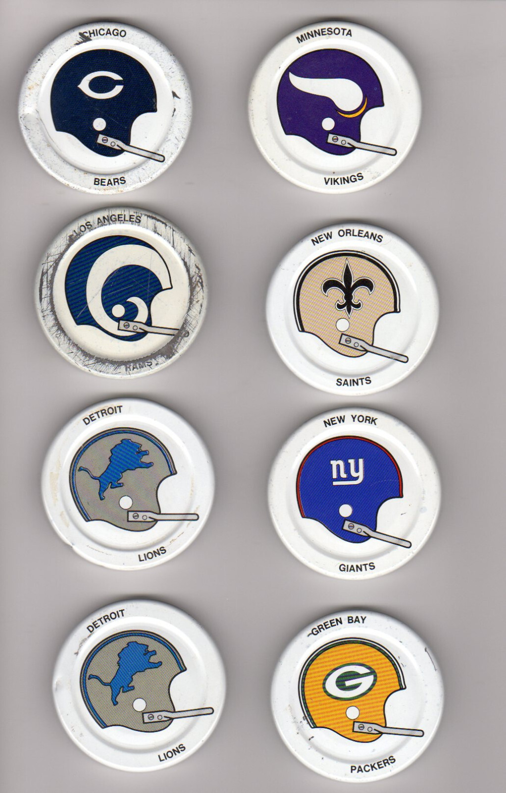 Gatorade NFL Football Lid From 1970 - You Select Team | eBay