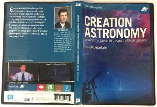CREATION ASTRONOMY Jason Lisle DVD The Universe Through The Bible 2006 Very Good | eBay