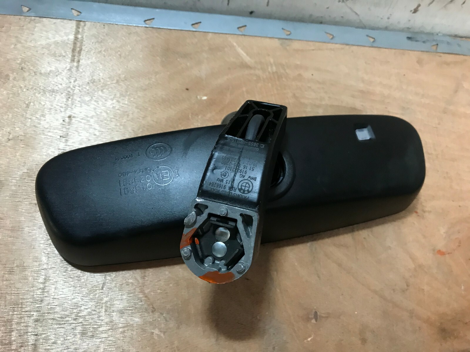 BMW OEM E90 E92 E70 FRONT INTERIOR REAR VIEW MIRROR COMPASS HOME LINK ...
