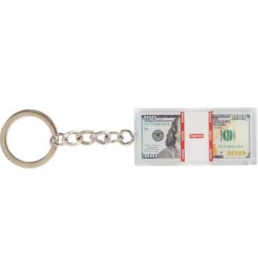 New - Supreme FW24 Hundred Dollar Bill Cash Money Clear Paperweight ...