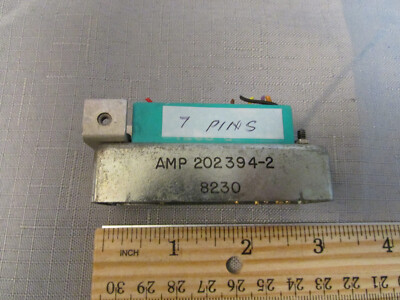 AMP 202394-2 NIM NIMBIN CAMAC Nuclear Connector 7 Pins Populated | eBay