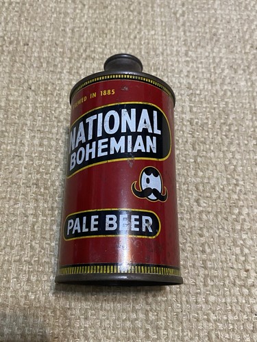 Very Clean National Bohemian Cone Top Beer Can, Mr Boh, Baltimore ...