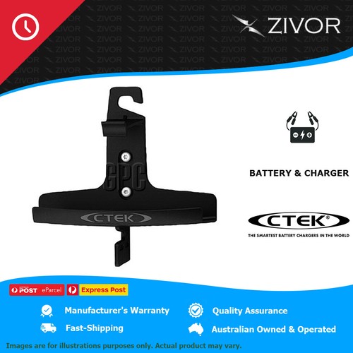New CTEK Mounting Bracket to suit 3.8 to 5.0A Charger .06kg-1Y Warranty ...