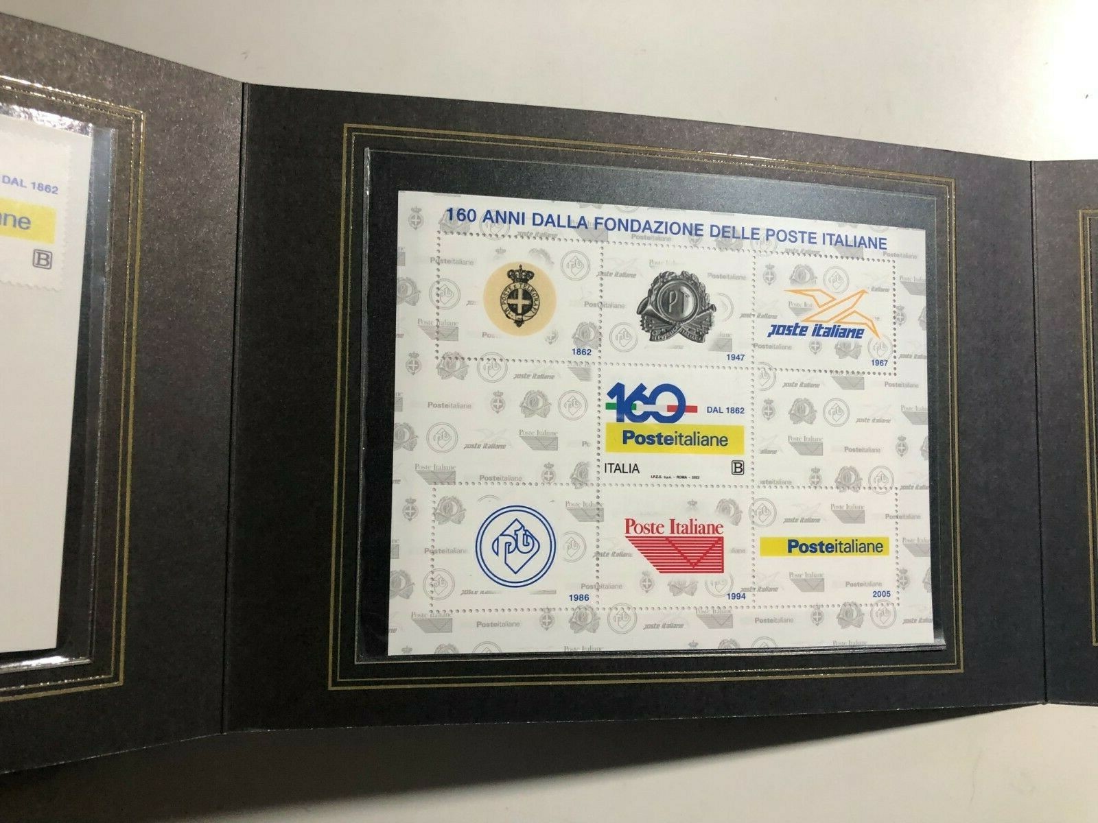 2022 Folder Filatelico 160° Poste Italiane - Cartolina Foglietto FDC ...