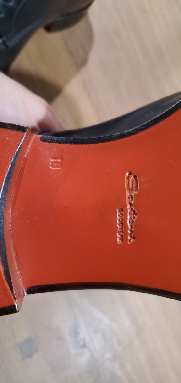 SANTONI MOC TOE SPLIT TOE HAND MADE GOODYEAR 11 US | eBay