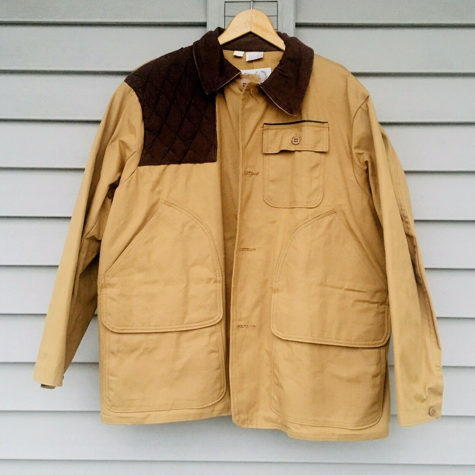Vintage Chief Hunting Jacket Field Canvas Coat Mens S… - Gem