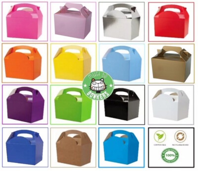 Childrens Kids Colour Birthday Wedding Party Meal Lunch Food Gift Loot ...