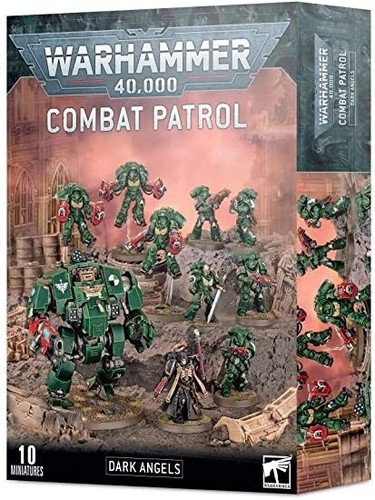 Warhammer 40K Combat Patrol Dark Angels Space Marines Army Set Old ...