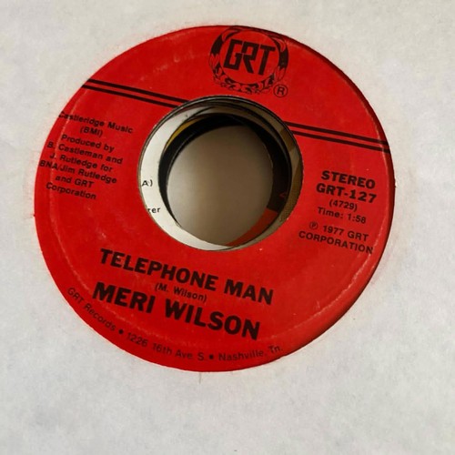 Meri Wilson - Telephone Man/Itinerary GRT-127 45rpm VG+ R36 | eBay