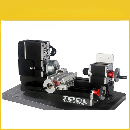 TZ20002MR Electroplated Metal Mini Lathe With Basement /12000rpm All ...
