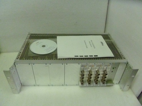 AXIS 241Q/S/QA/SA VIDEO SERVER RACK WITH 4 241Q BLADE P/N:0192-001-01 ...