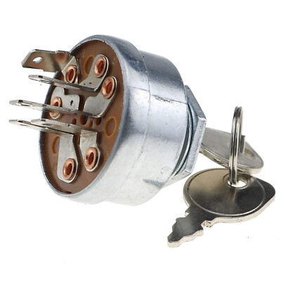 Ignition Key Switch AM38227 for John Deere 108 116 316 318 7H19 G15 ...