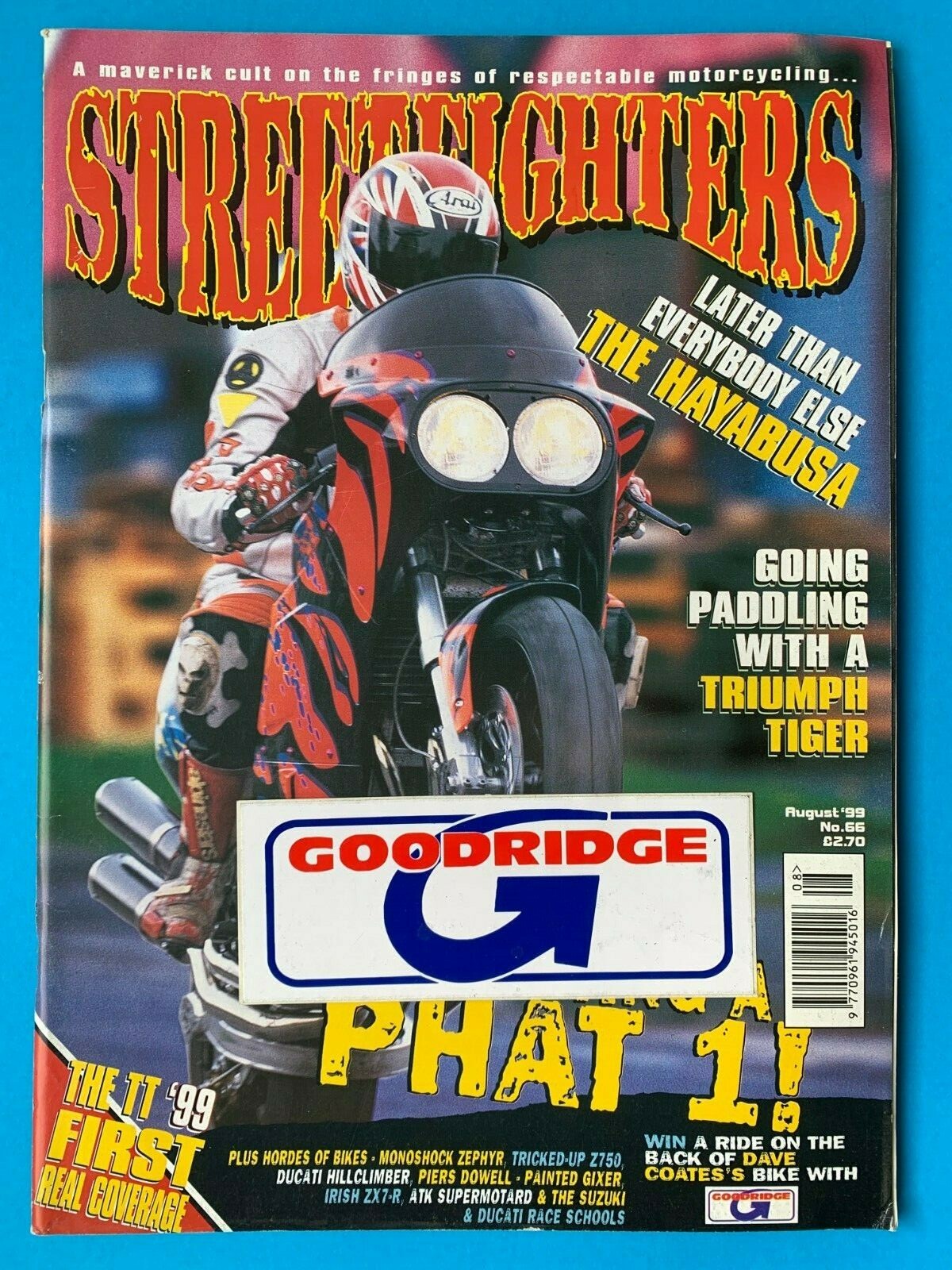Streetfighters Motorcycle Magazine Issue 60 February 1999 for sale ...