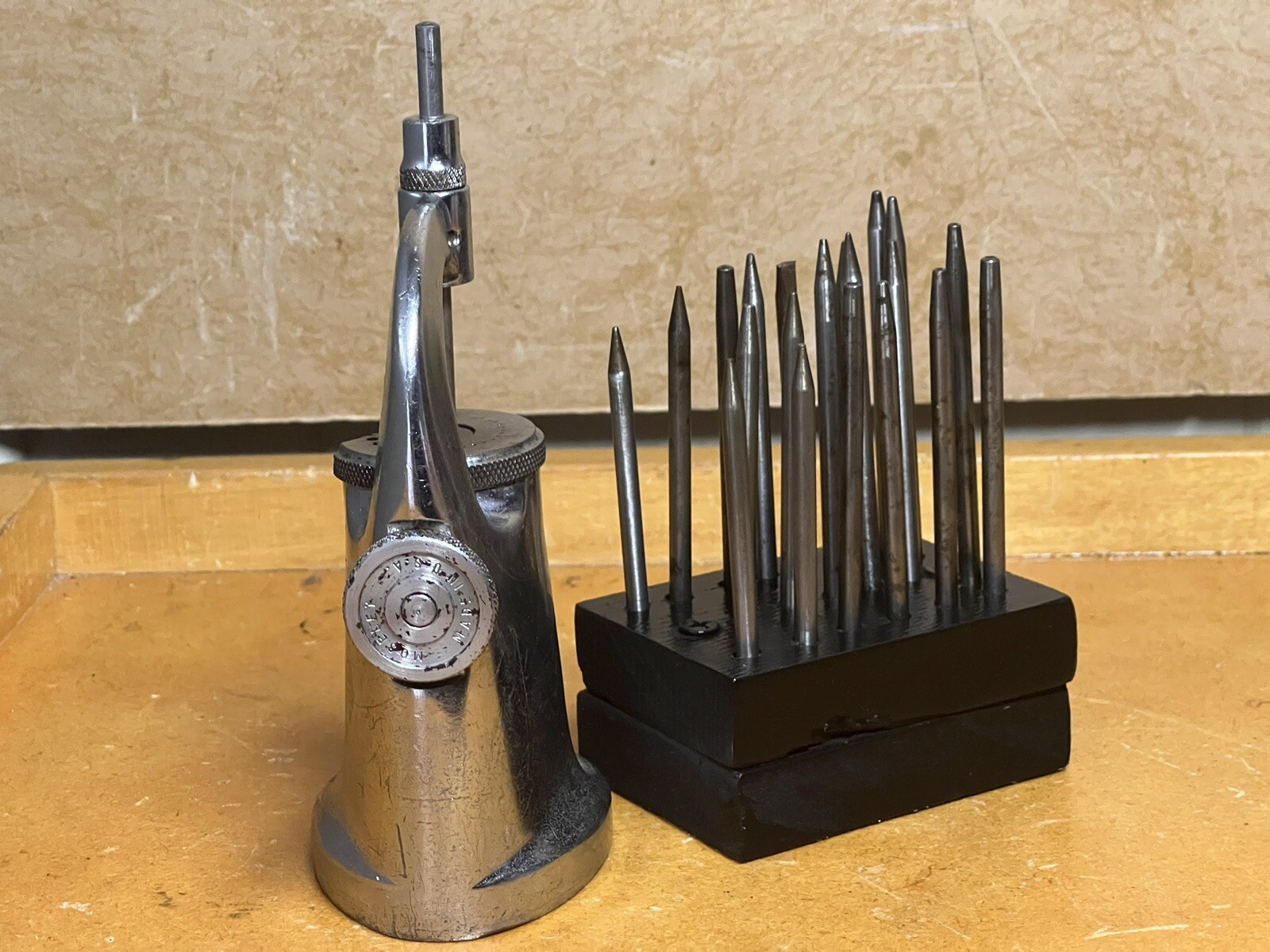 Mosely Staking Tool Jewel Jeweling Press Punch Set Watchmaker Repair | eBay