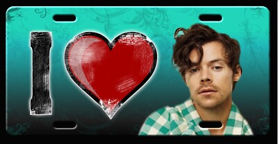 L@@K! Harry Styles 1D One Direction License Plate Vanity Auto Tag | eBay