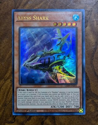 Abyss Shark LED9-EN001 Near Mint Ultra Rare 1st Edition Yu-Gi-Oh! | eBay