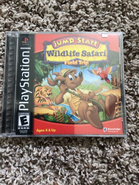 JumpStart Wildlife Safari: Field Trip (Sony PlayStation 1, 2001) for ...