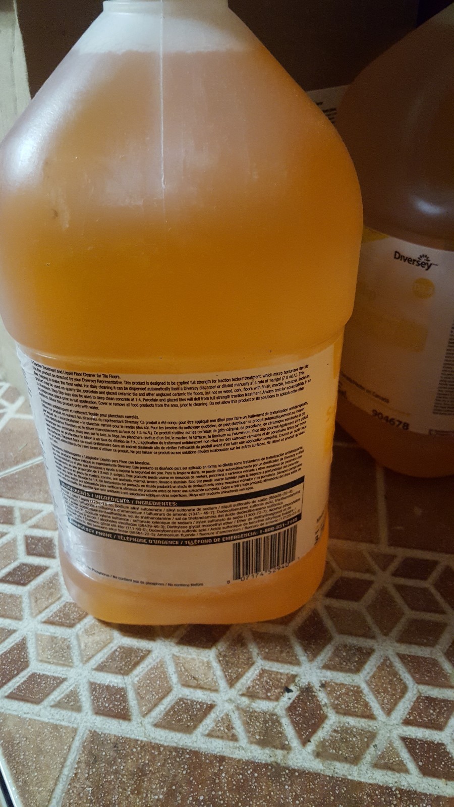 4PK 1GAL. Diversey Suma Stop Slip Floor Cleaners - 1 Gal. | eBay