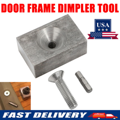 US Door Frame Dimpler Tool w/ 7/32 Allen Bit To Dimple Hollow Metal ...