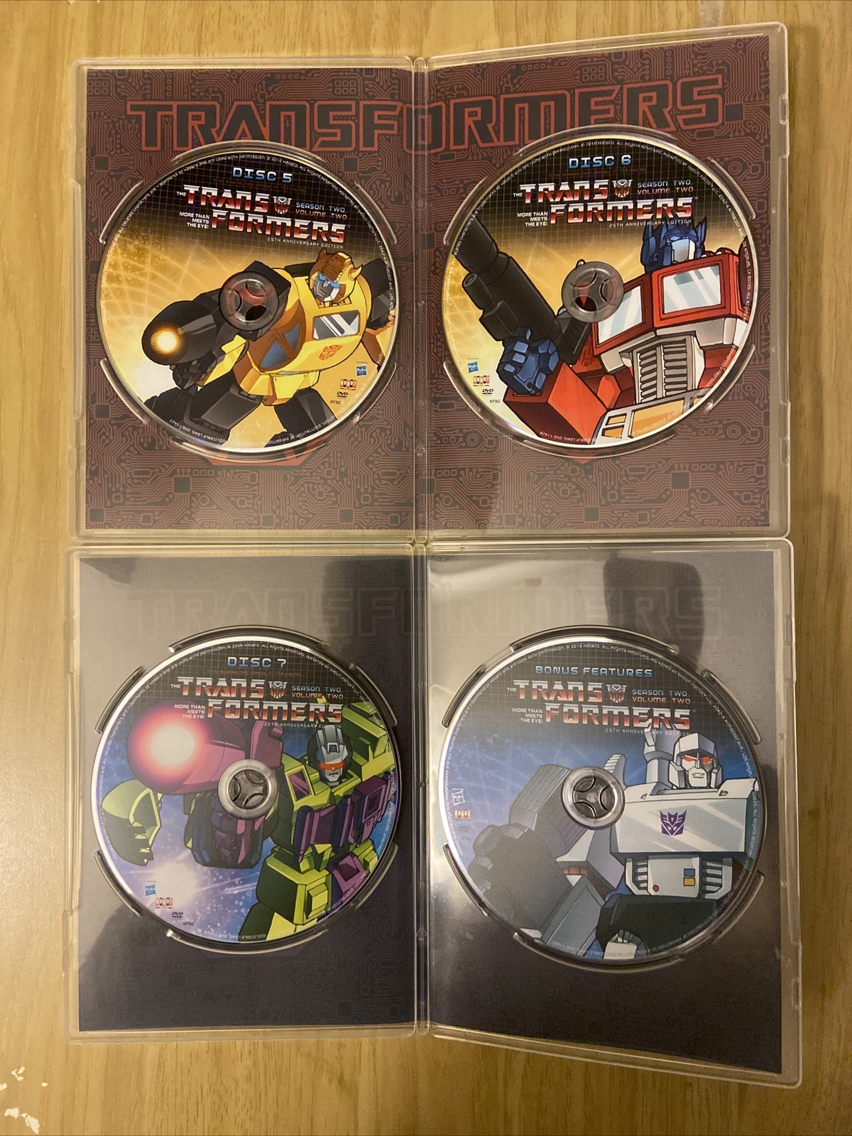 Transformers The Complete First Season Two Volume One & Two DVD Set 11 ...