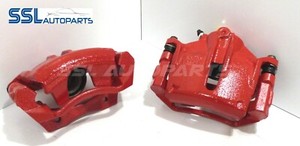 Jaguar X Type 2001 >2009 Front Pair of Red Remanufactured Brake ...