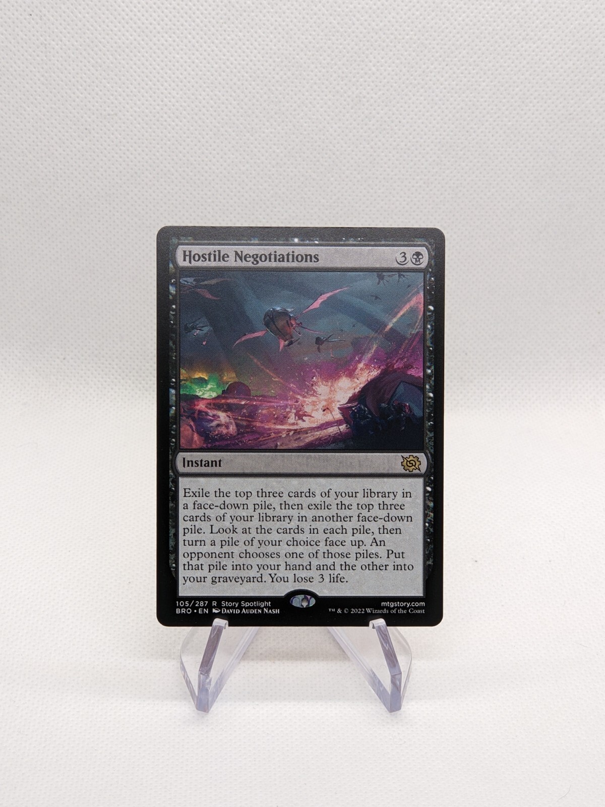 Hostile Negotiations - MTG Magic the Gathering - The Brothers' War | eBay