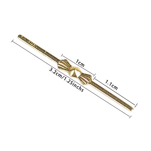 300pcs Bow Tie Crystal Connectors Chandelier Connectors Clips Pins ...