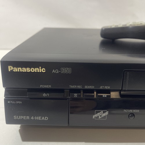 Panasonic AG-1350P Super 4-Head Drive Proline VHS VCR Recorder Player W ...